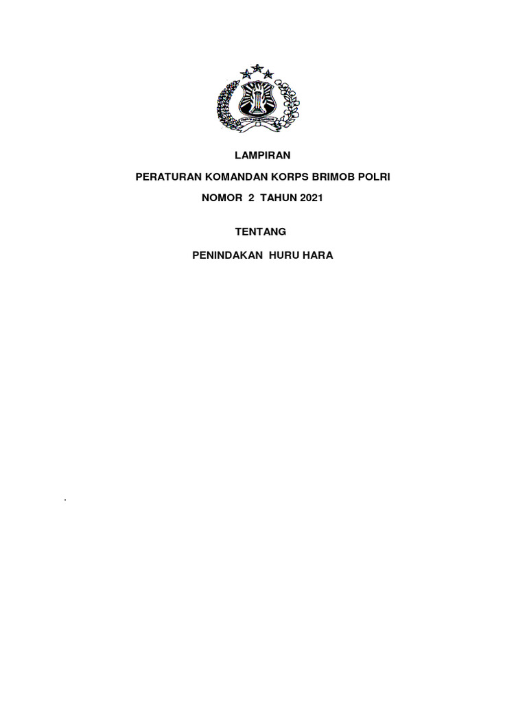 Lampiran Perdankor PHH 2021 | PDF