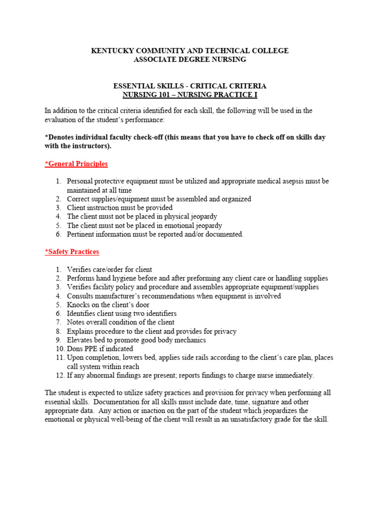 101 Essential Skills | PDF | Intravenous Therapy | Injection (Medicine)