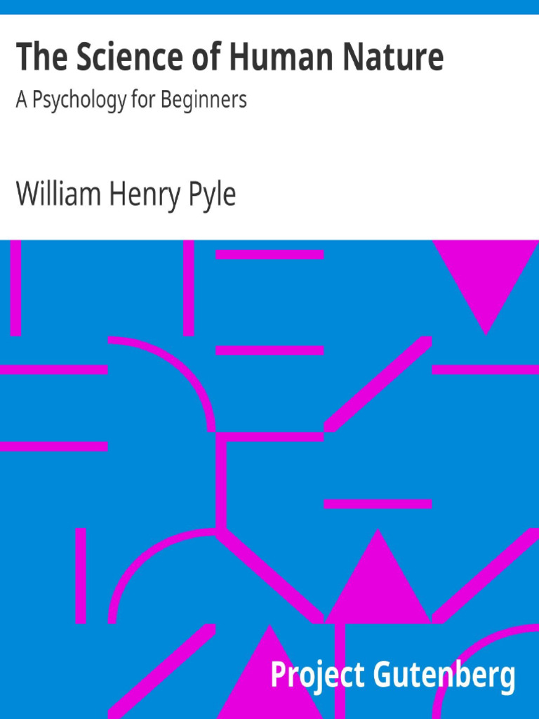 The Science of Human Nature | PDF | Psychology | Senses