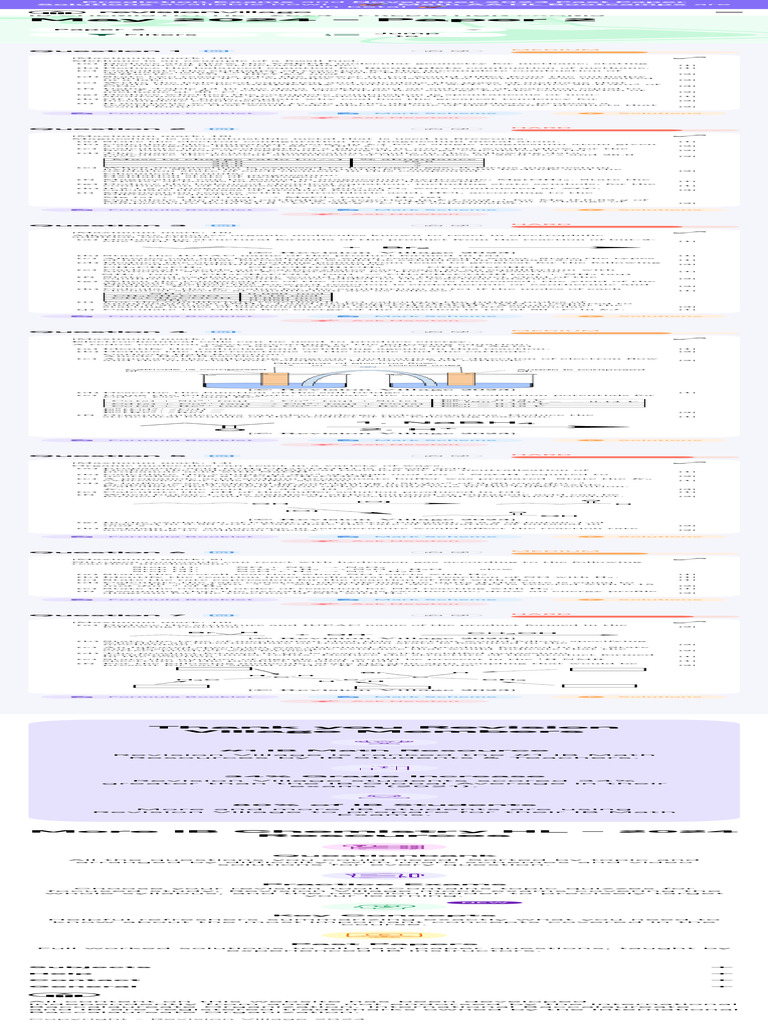 IB Chemistry HL 2024 Prediction Exam | PDF | Magnesium | Redox
