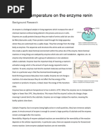 A-Level Biology Enzyme Practical | PDF | Trypsin | Enzyme