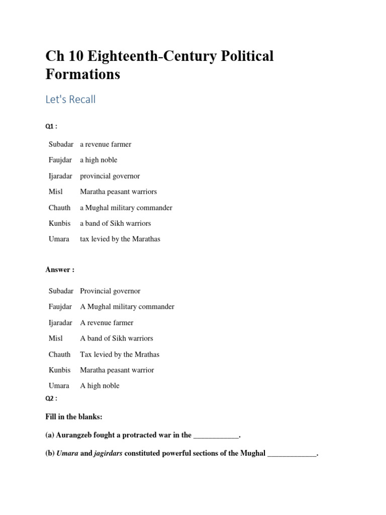 CH 10 | PDF | Punjab | South Asia