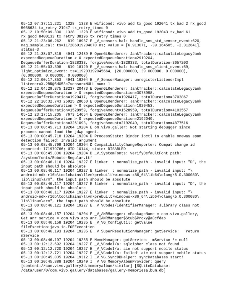 Log | PDF | System Software | Software Development