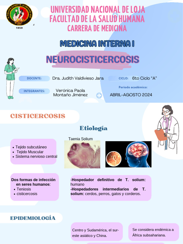 Neurocisticercosis | PDF | Enfermedades y trastornos | Medicina CLINICA