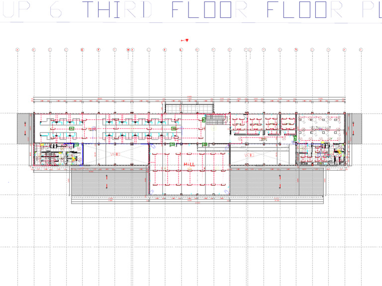 Group 6 AutoCAD - Third Floor - Draft 1 | PDF