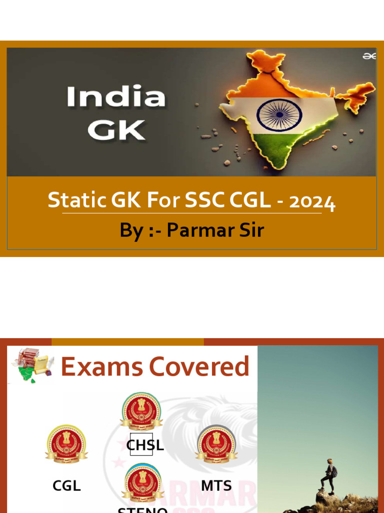 Topic - 6 Important Days - Static GK | PDF