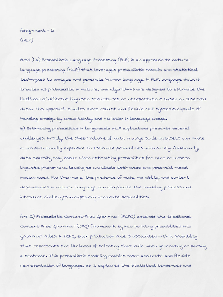 NLP 5 | PDF