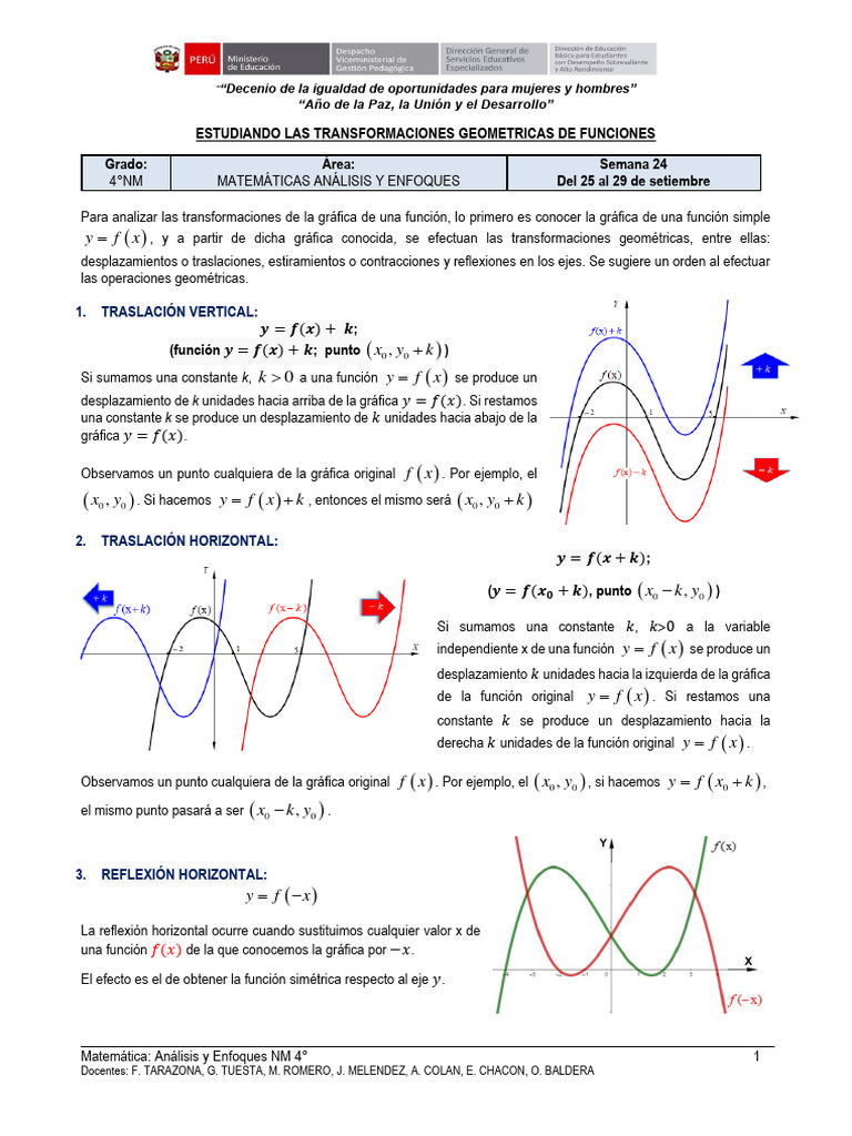 24 - Material - 4° Mae - Transformaciones Geometricas | Descargar ...