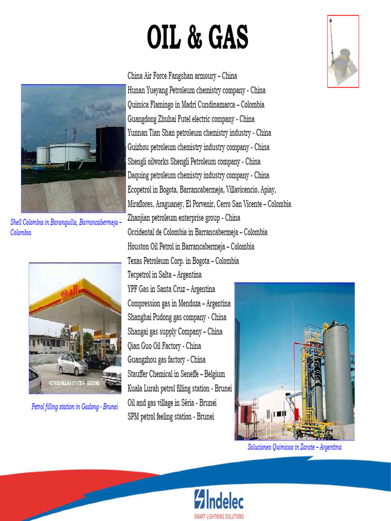 Oil & Gas Active Lightning References | Download Free PDF | Bp ...