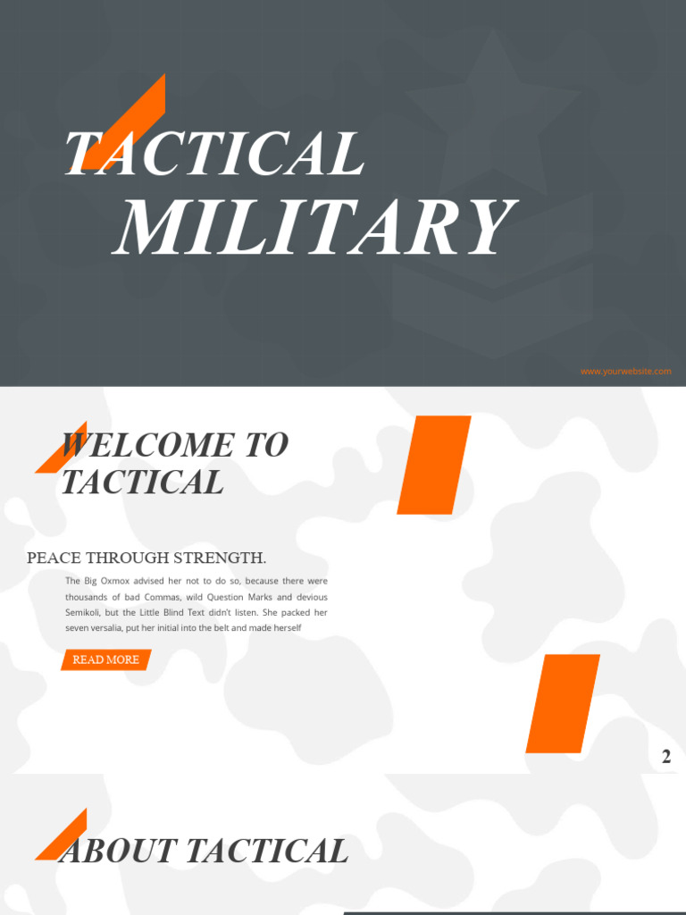 Tactical Powerpoint Template | PDF