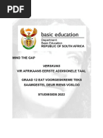 Afrikaans Taal Study Notes Guide | PDF | Verb | Language Mechanics