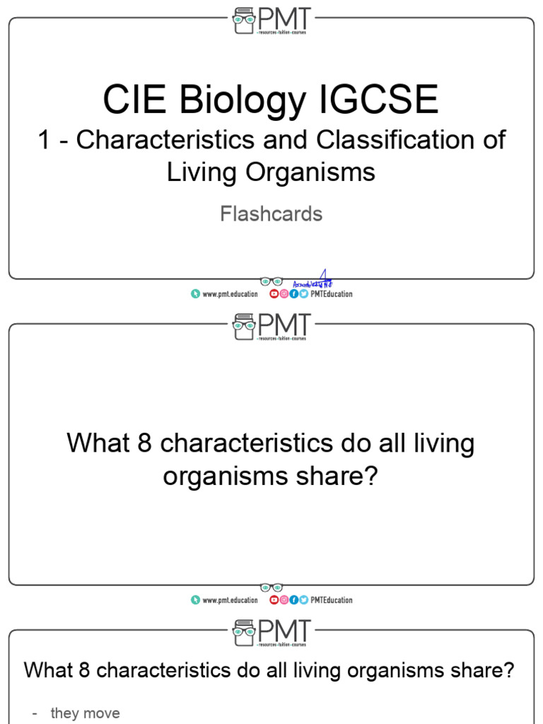 Combined - CIE Biology Flash Cards 3 | PDF | Diffusion | Osmosis