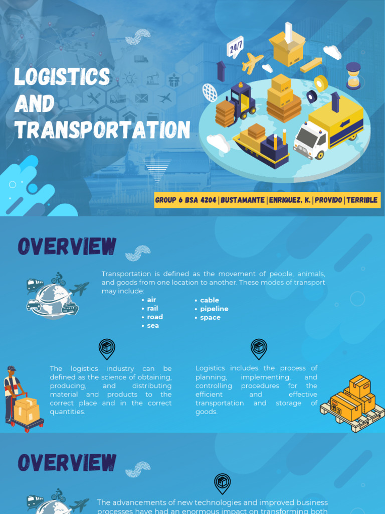 G6-Logistics and Transportation | PDF | Logistics | Audit