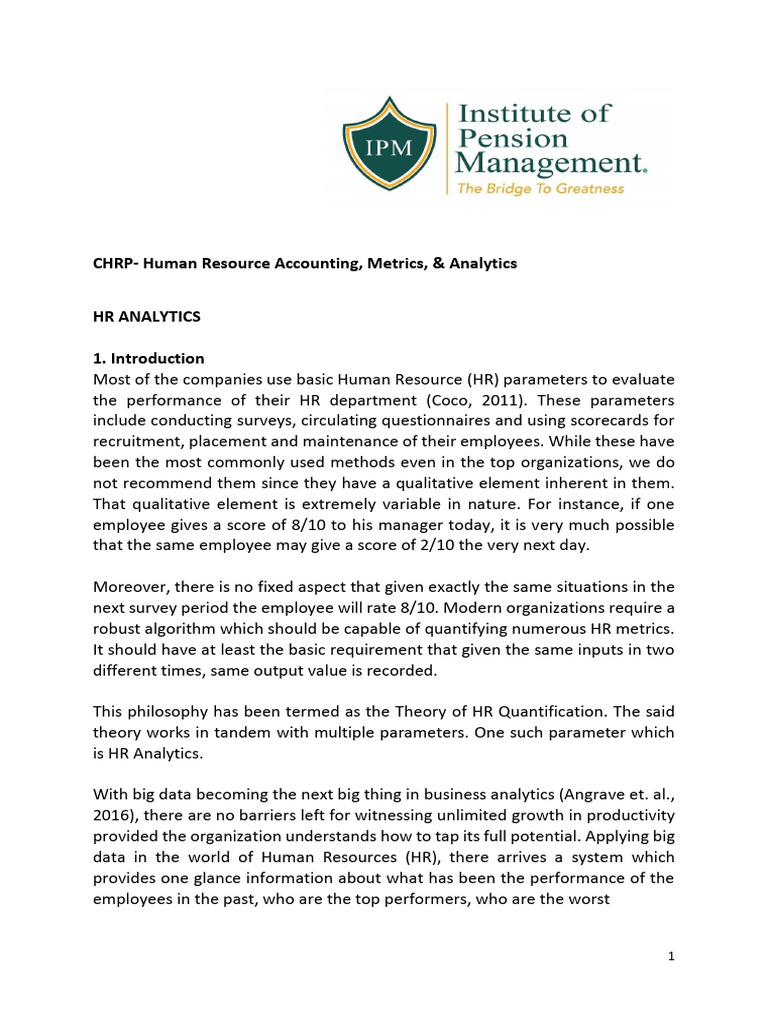 HR-Analytics-1 | PDF | Analytics | Employee Retention