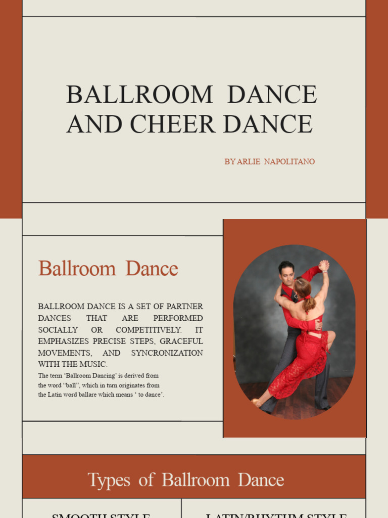 Ballroom Dance & Cheerdance - Arlie Napolitano | PDF | Ballroom Dance | Dances