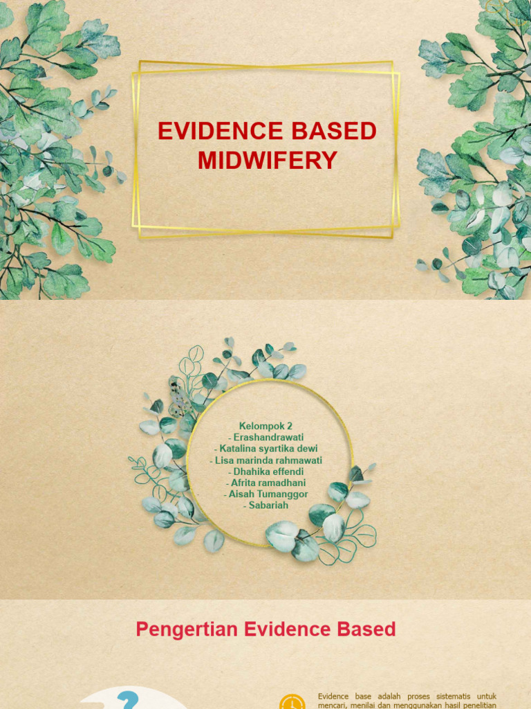 Evidence Based Midwifery | PDF