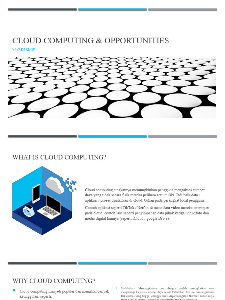 Cloud Computing & Opportunities | PDF
