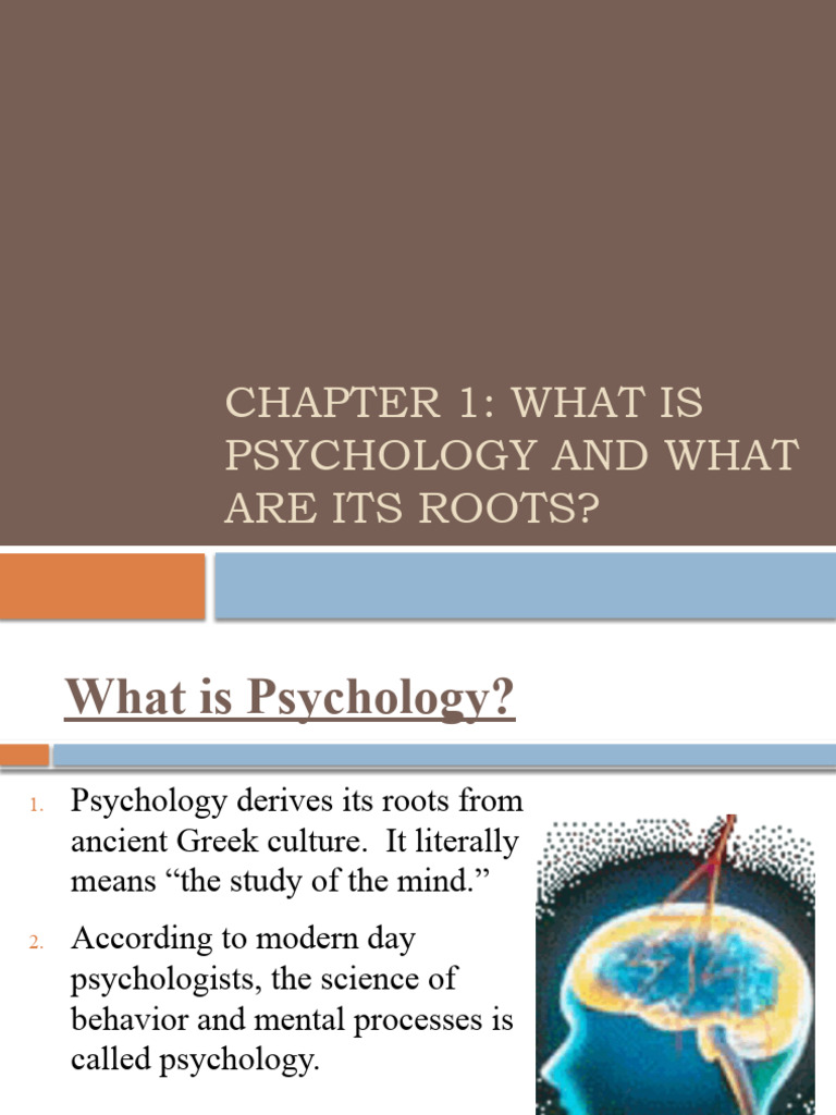 Chapter 1 | PDF | Psychology | Experiment