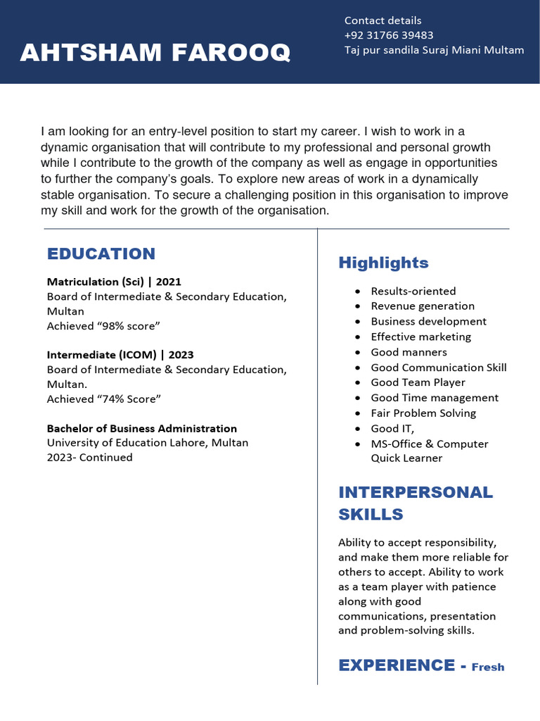 Ahtsham Farooq | PDF | Cognitive Science | Behavior Modification