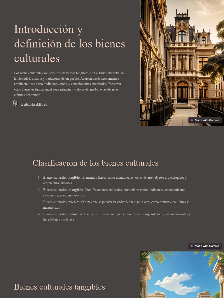 Introduccion-y-definicion-de-los-bienes-culturales | PDF | Patrimonio cultural | Tradiciones