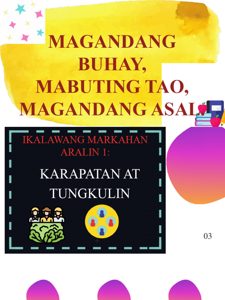 Magandang Buhay, Mabuting Tao, Magandang Asal | PDF
