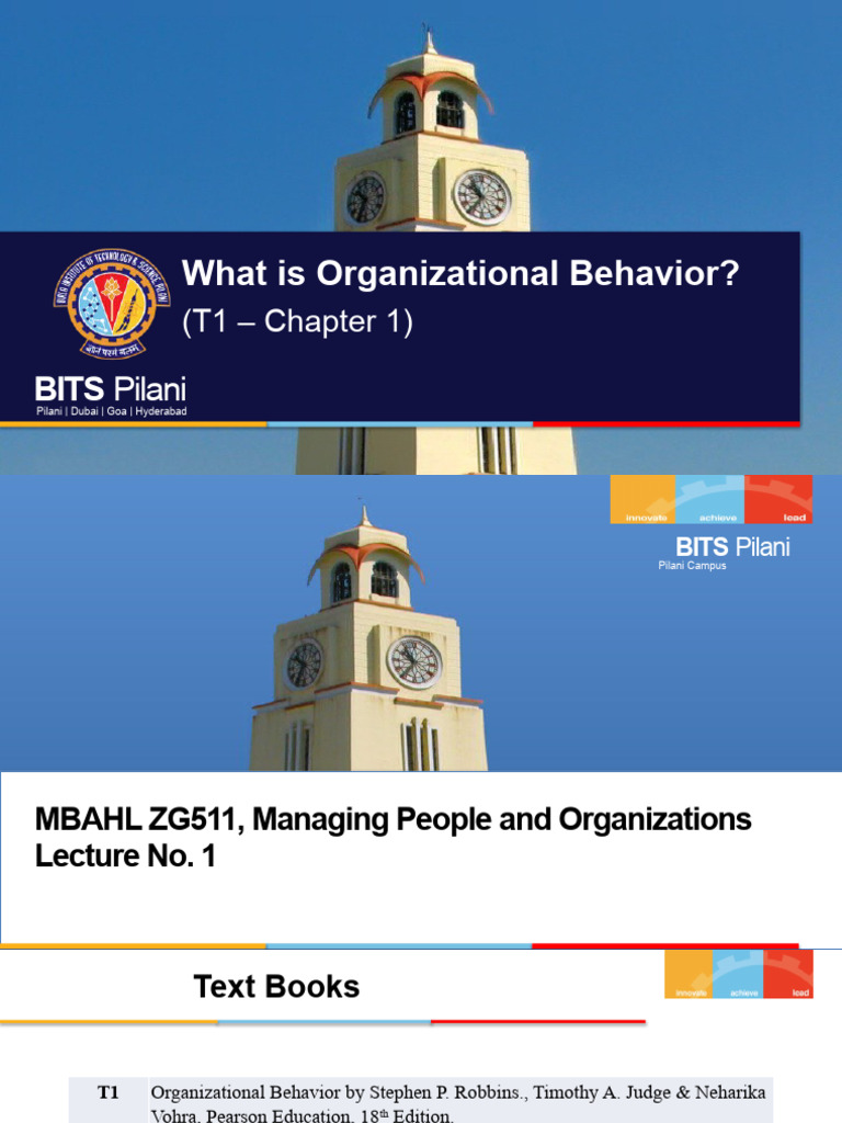 Lecture 1 and 2 - MPO | PDF | Interpersonal Communication | Motivation