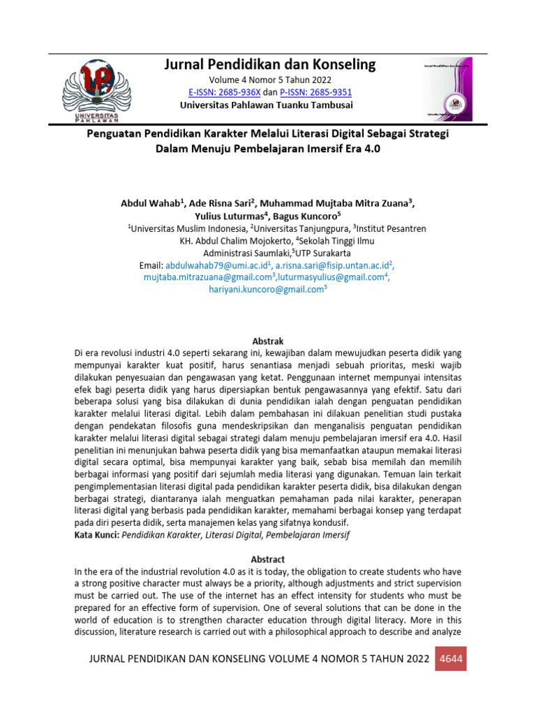 jurnal literasi digital cjr | PDF