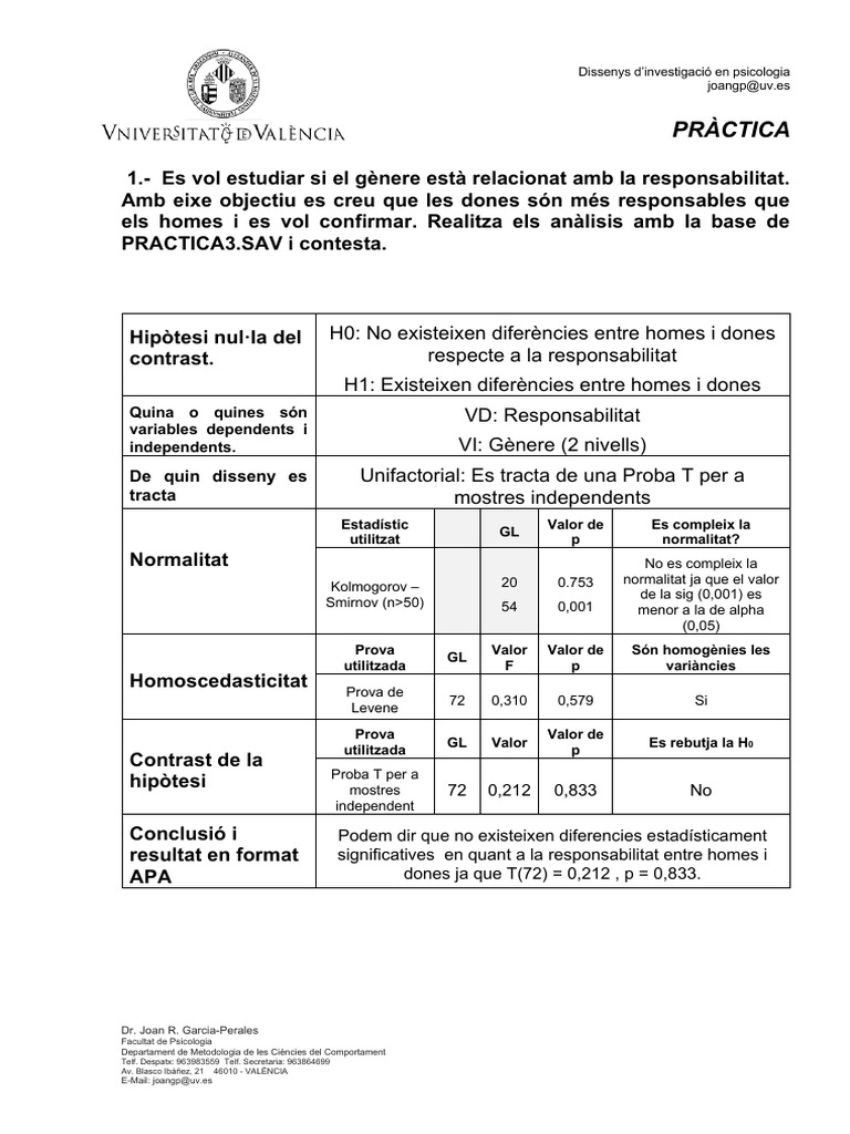 PRACTICA3 UNIFACTORIAL 3 Qüestions | PDF