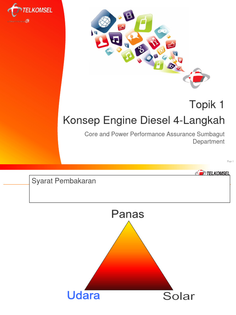 Topik 2 Konsep Dasar Engine Genset | PDF