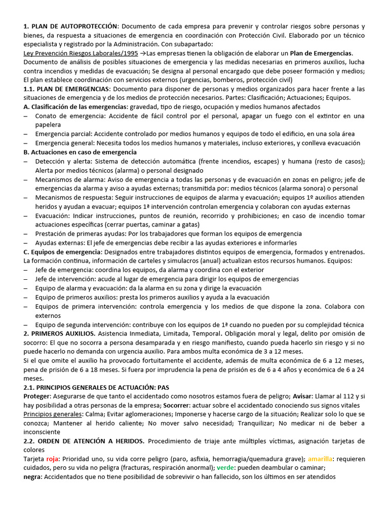 T11 Fol Emergencias y Primeros Auxilios | PDF | Reanimación cardiopulmonar | Especialidades Medicas