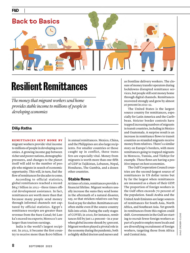 Resilient Remittances | PDF | Remittance | Migrant Worker
