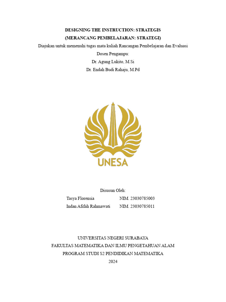 Rpe Chapter 7 Designing The Instruction | PDF