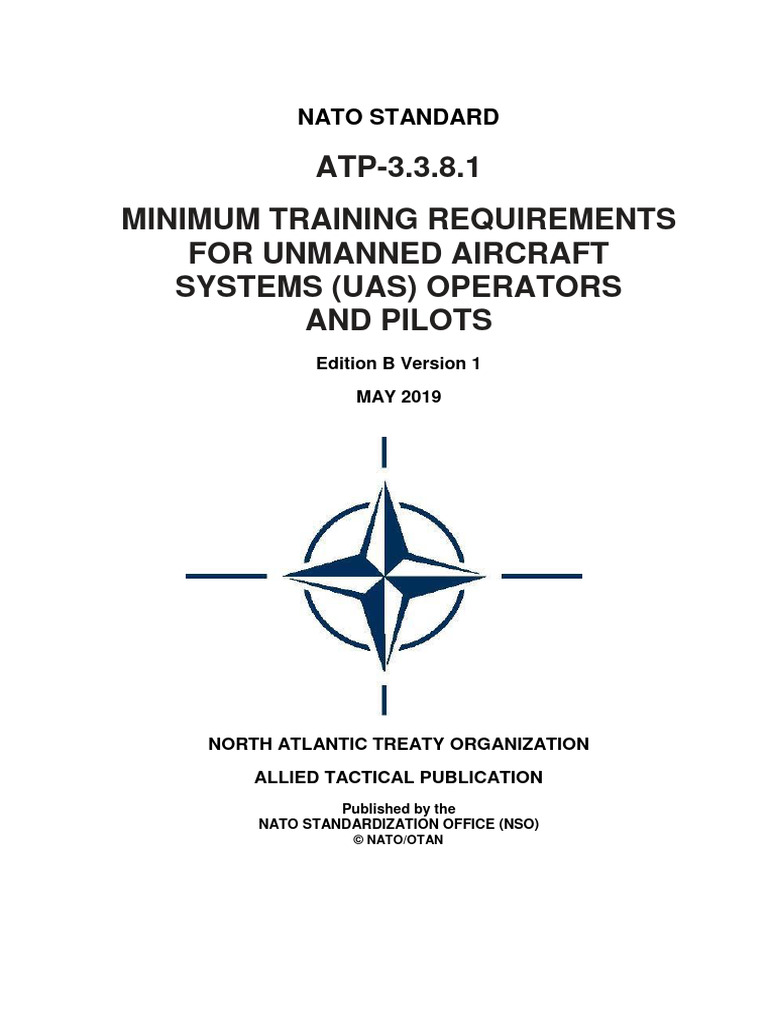 Atp-3.3.8.1 Edb V1 e (Stanag 4670) | PDF | Unmanned Aerial Vehicle ... Atp-3.3.8.1 Edb V1 e (Stanag 4670) | PDF | Unmanned Aerial Vehicle ...