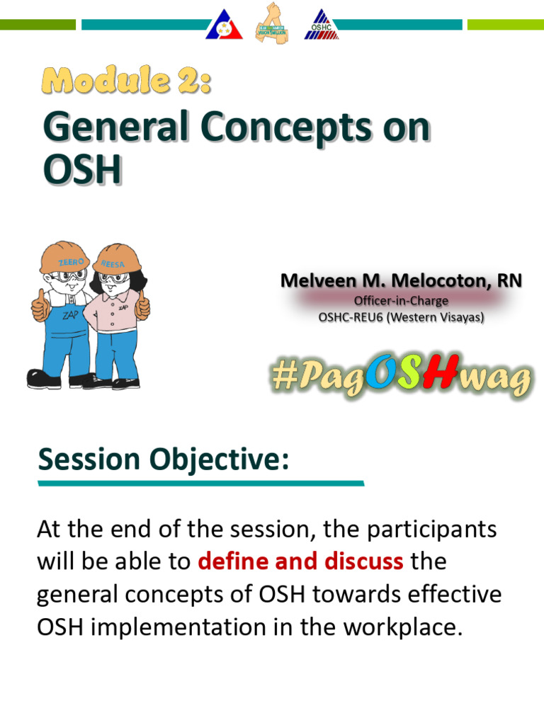 Module 2 - General Concepts On OSH | PDF | Occupational Safety And ...