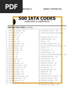 Iata Airline Codes | PDF