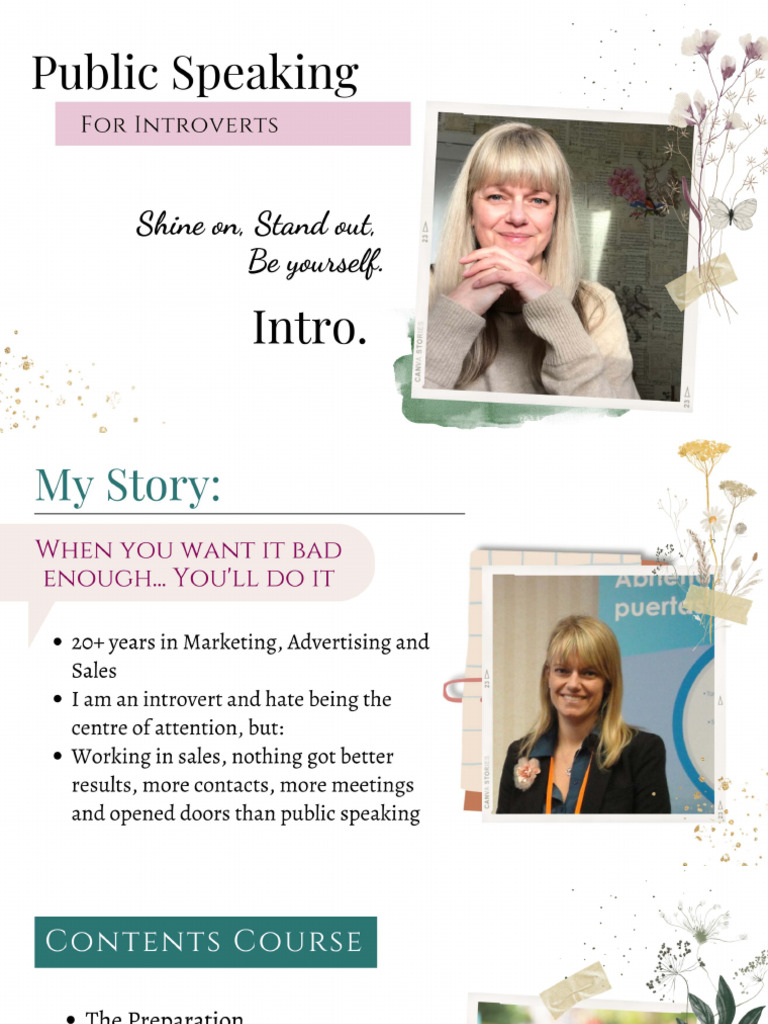 1 - Public-Speaking-For-Introverts-Introduction | PDF