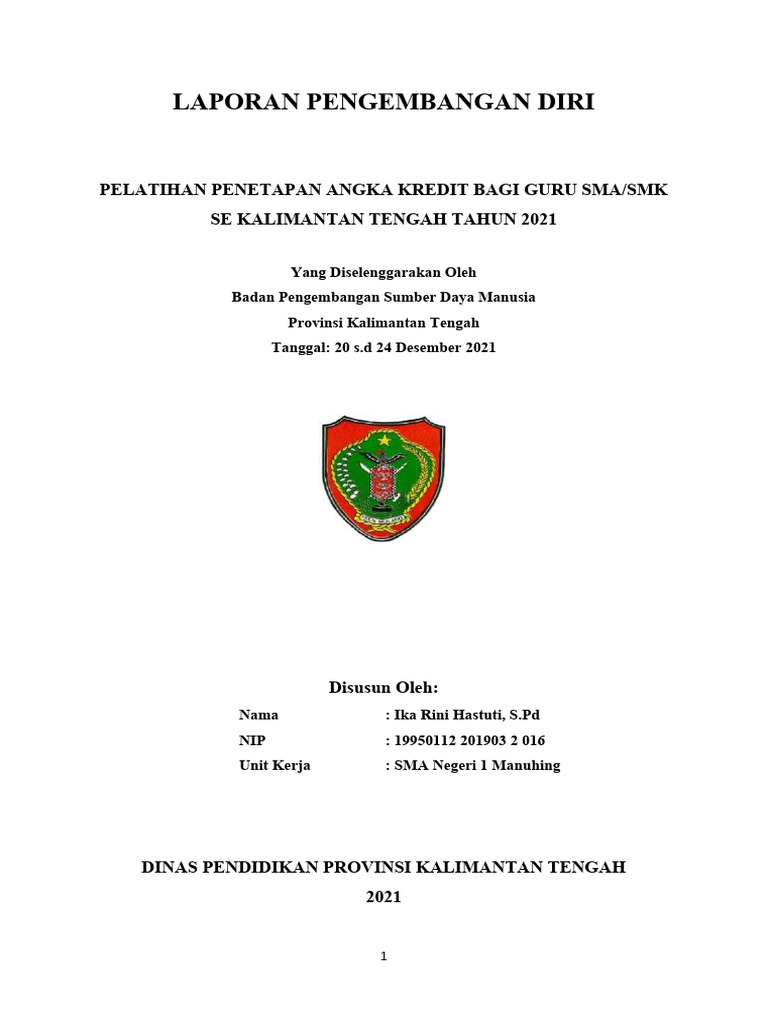 Laporan PD Pak - 084648 | PDF