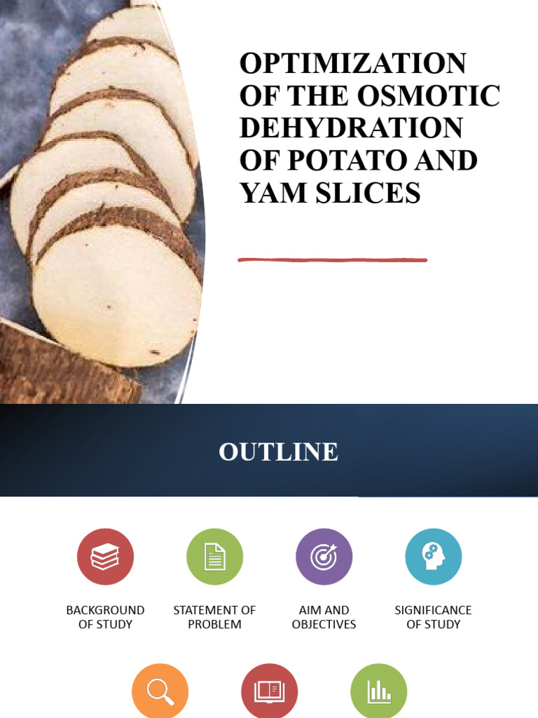 1 Osmotic Drying of Potato | PDF | Potato | Osmosis