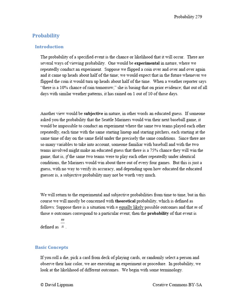 Prob | PDF | Probability | Pregnancy