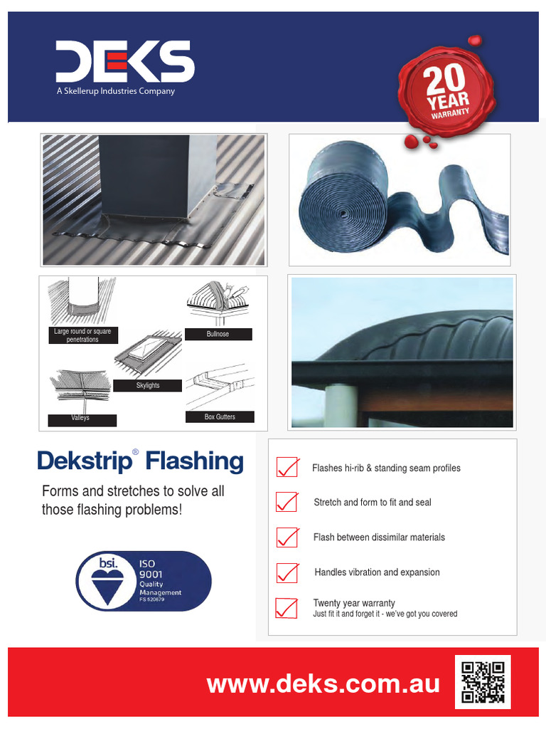Deks Flashing | PDF | Building Technology | Building