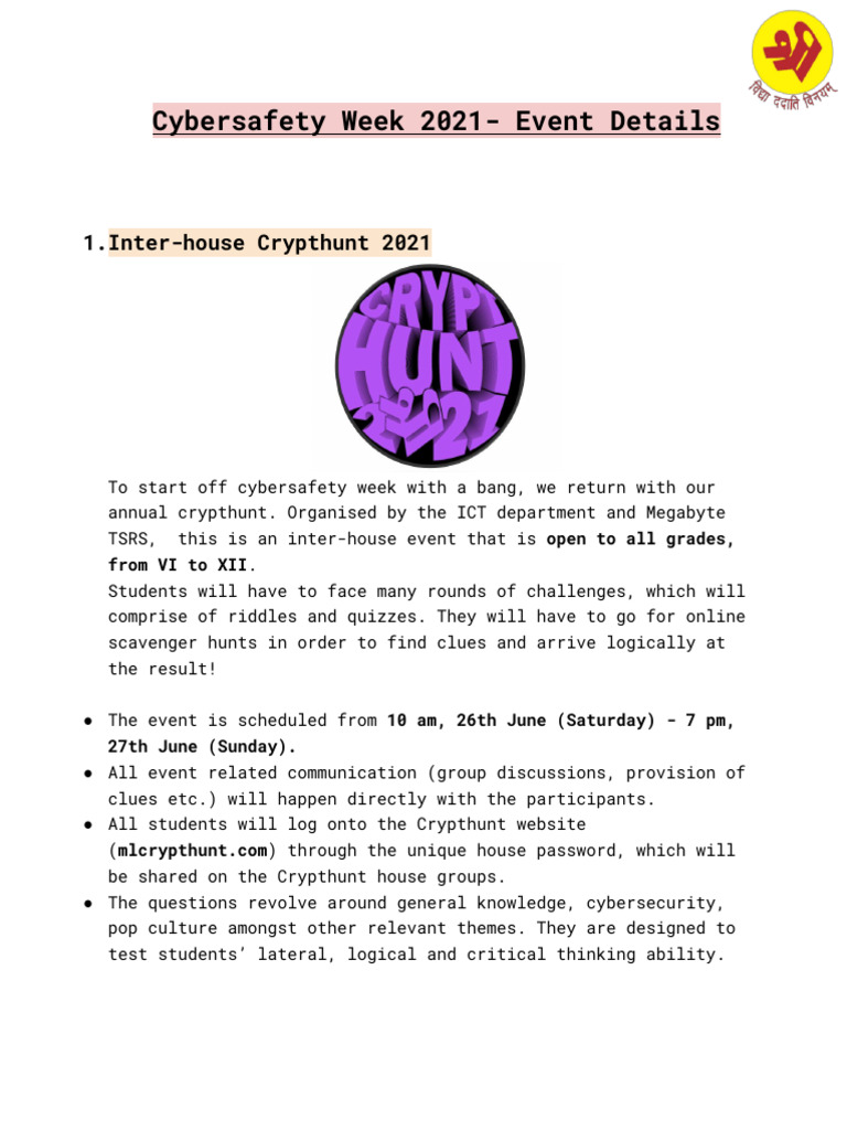 Student Cyber Challenges 2021 | PDF | Cyberspace | Computing