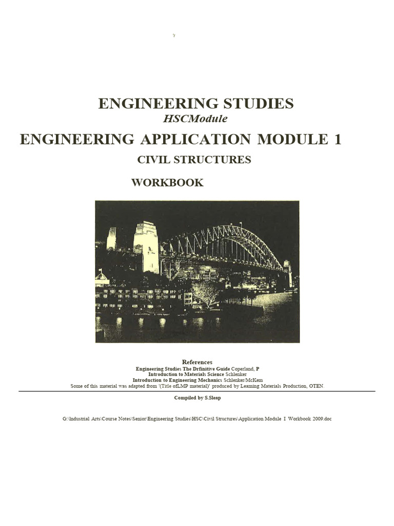 Civil Workbook1 | PDF | Engineering | Physical Sciences