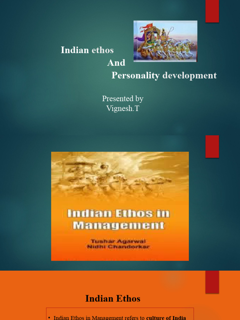Indian Ethos Presentation | PDF