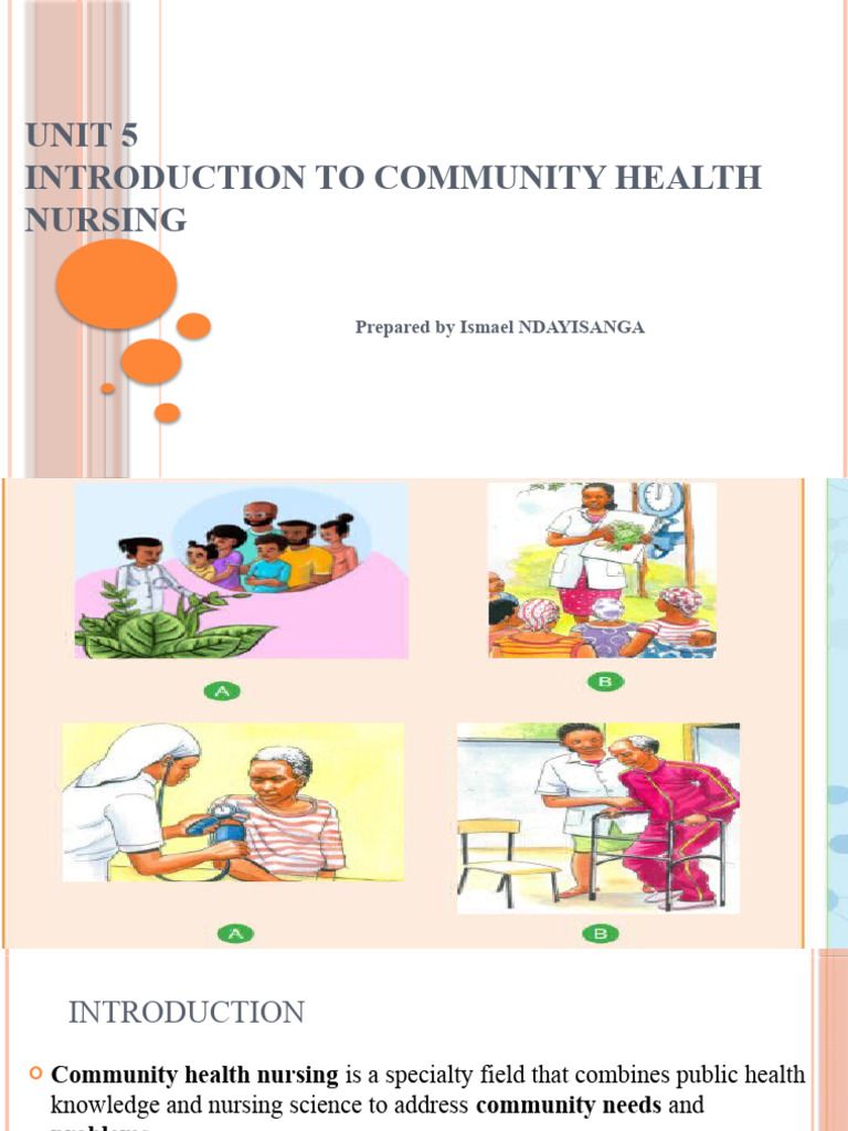 UNIT 5 INTRODUCTION TO COMMUNITY HEALTH NURSING | PDF | Preventive Healthcare | Nursing