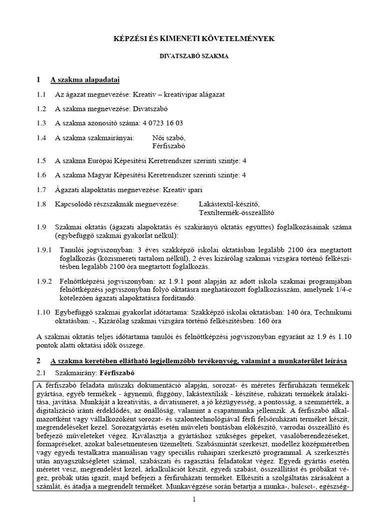 Divatszabó-2023 11 21 - v3 | PDF