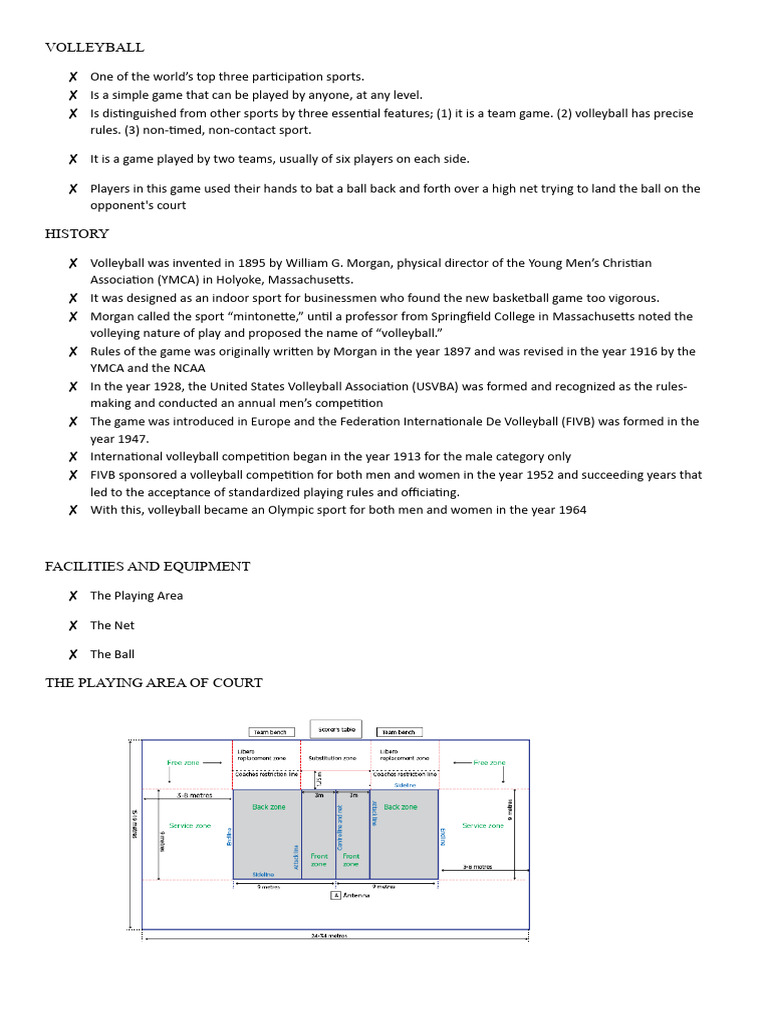 Volleyball | PDF | Volleyball | Sports