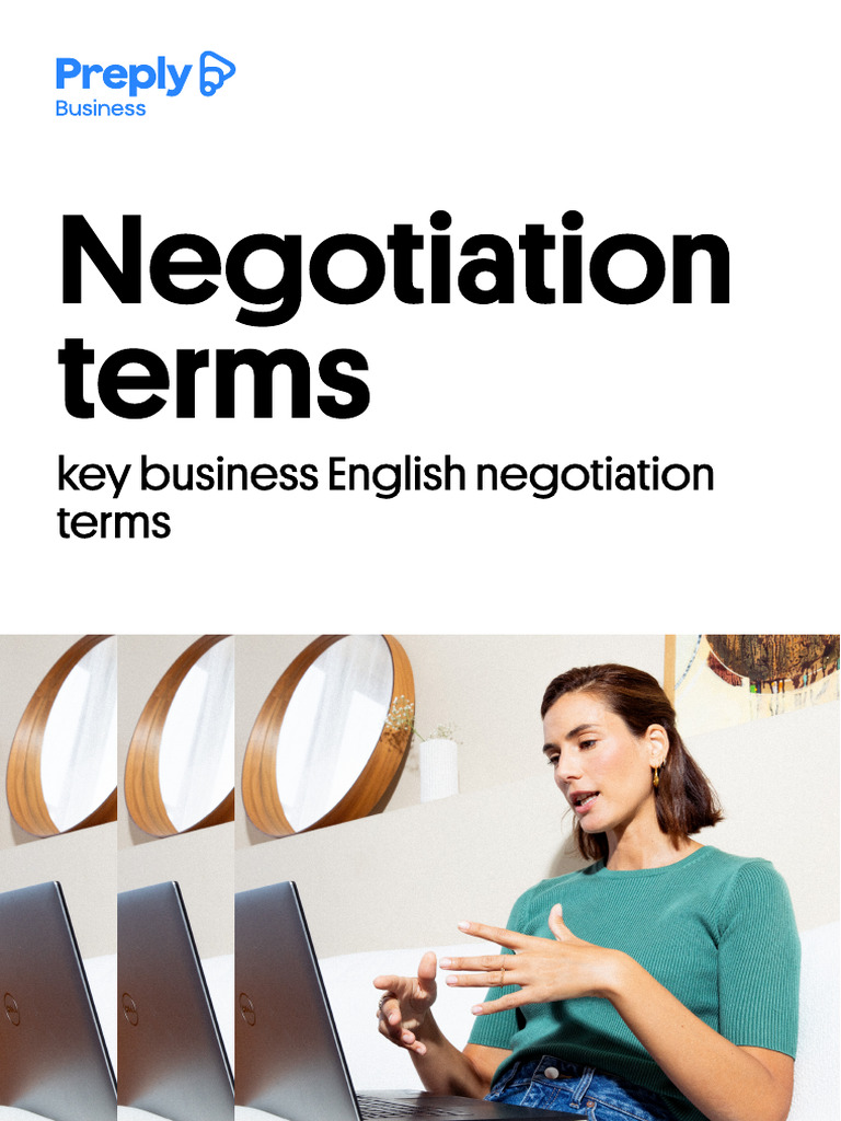 Negotiation Terms | Download Free PDF | Negotiation | Dispute Resolution