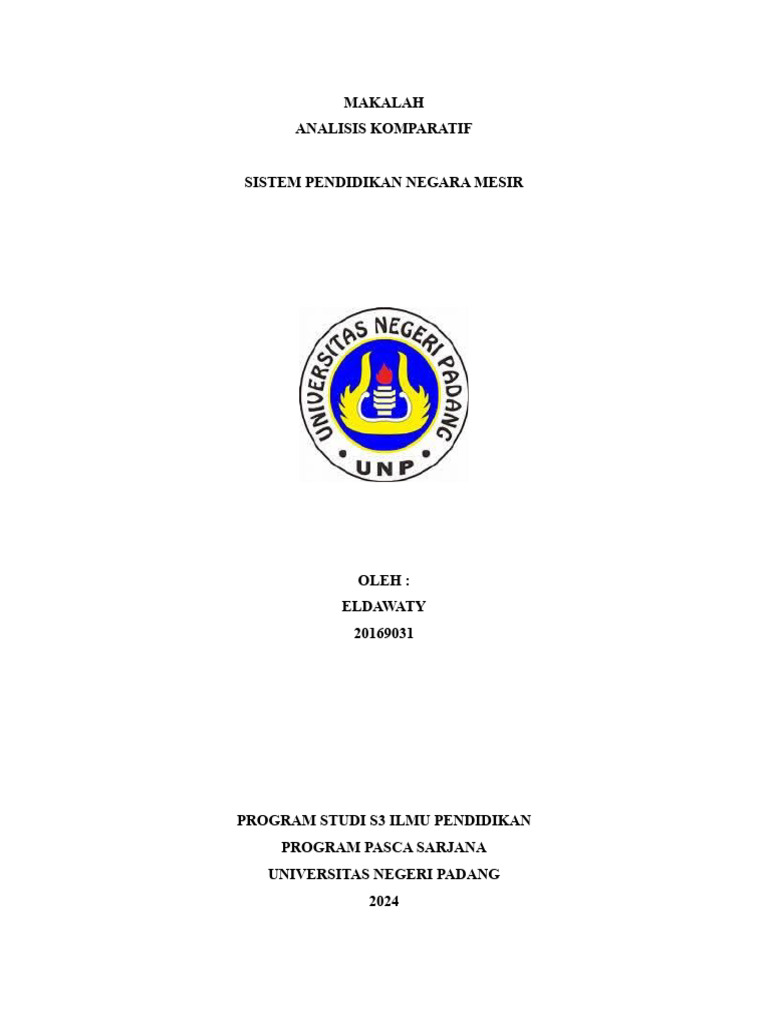 Sistem Pendidikan Negara Mesir - Ok | PDF | Perjalanan | Sejarah