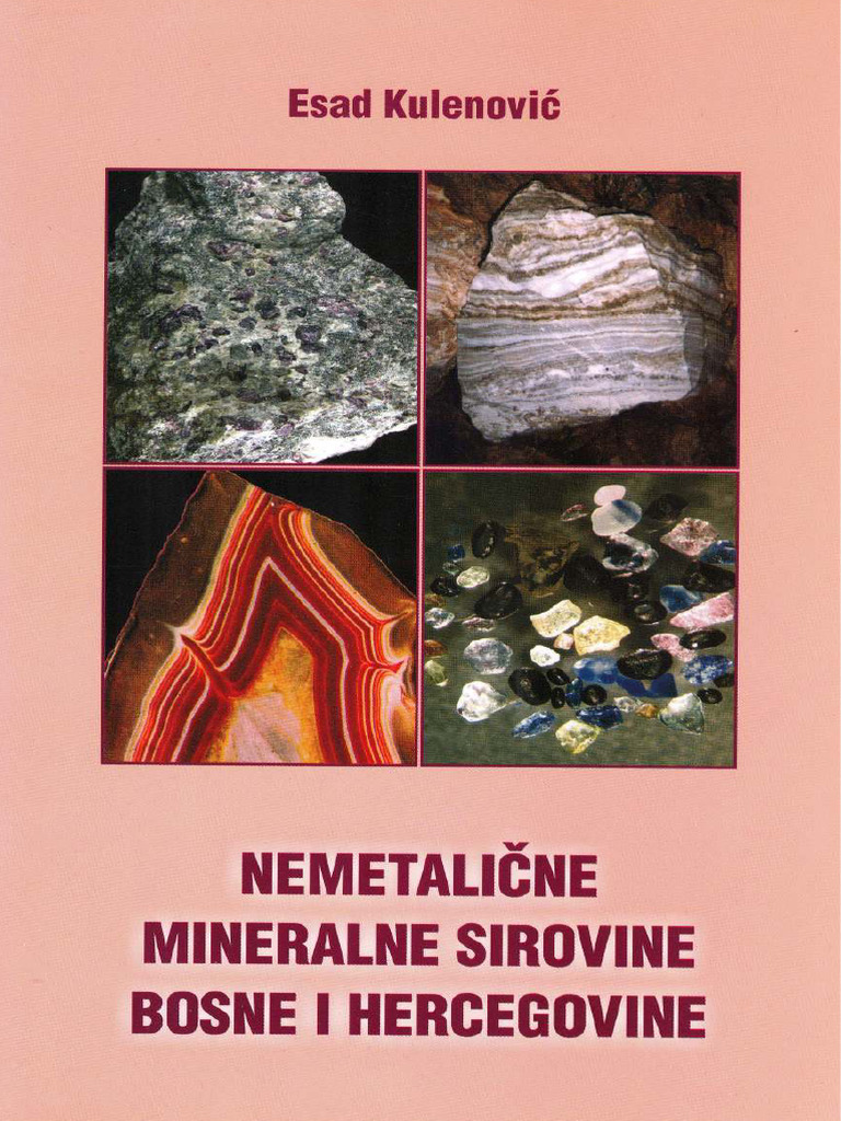 Nemetalične Mineralne Sirovine BiH | PDF