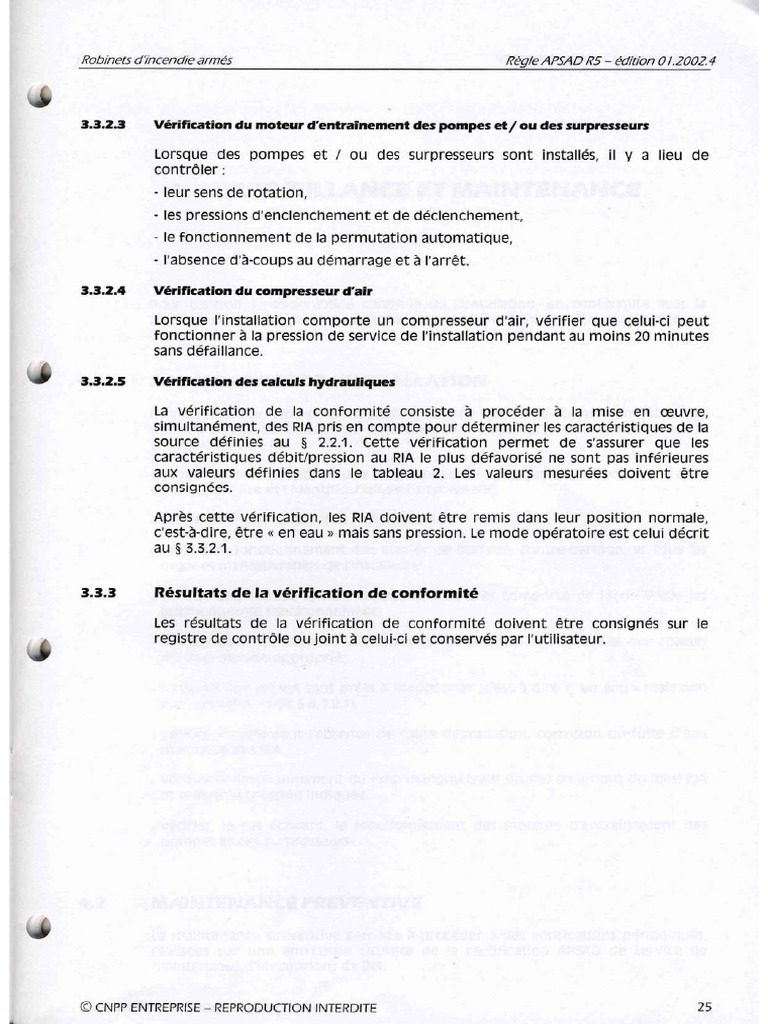 Règle APSAD R5-PART2 | PDF